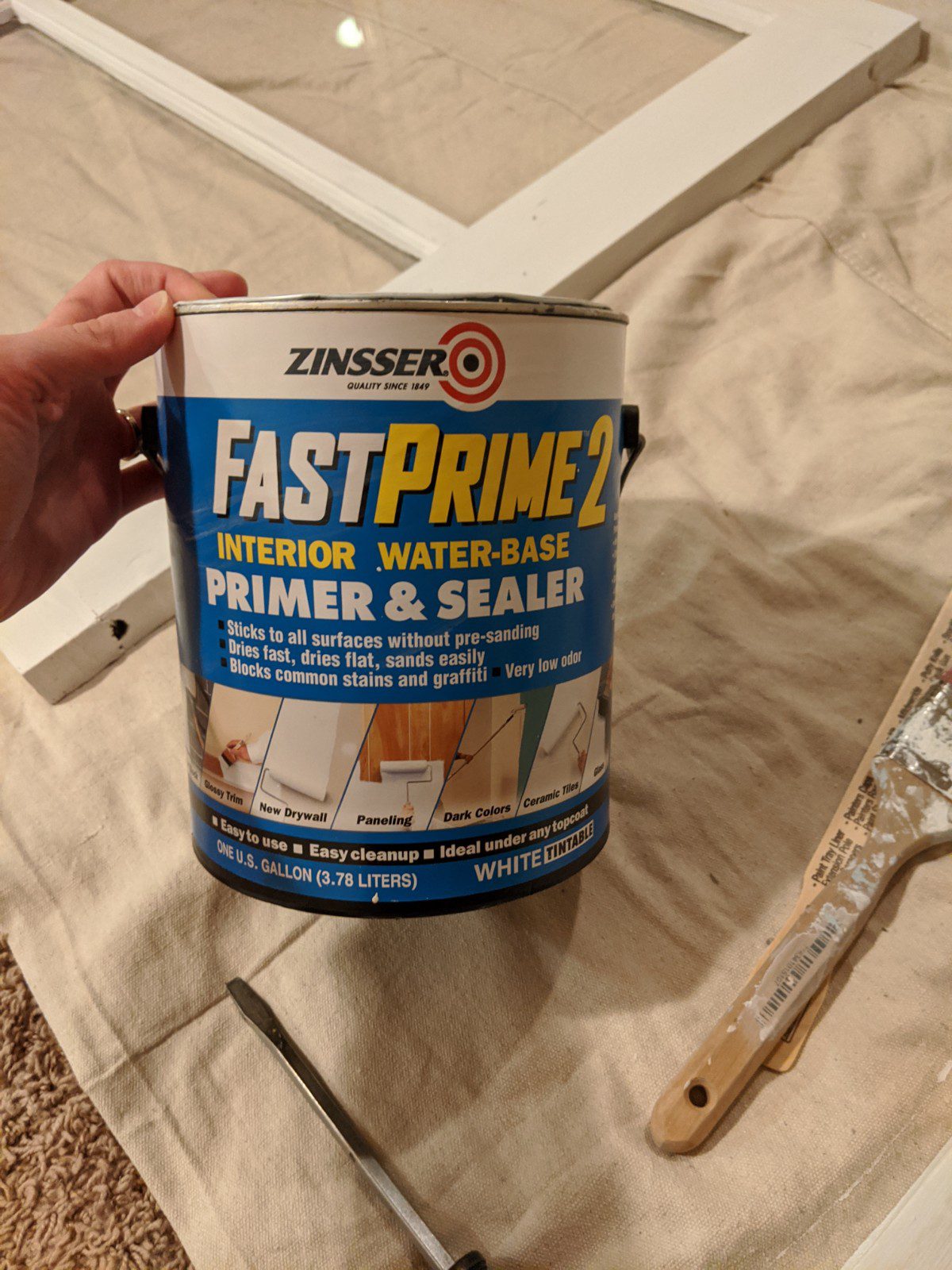 How to Repurpose Old Windows as Wall Decor - The Handcrafted Haven