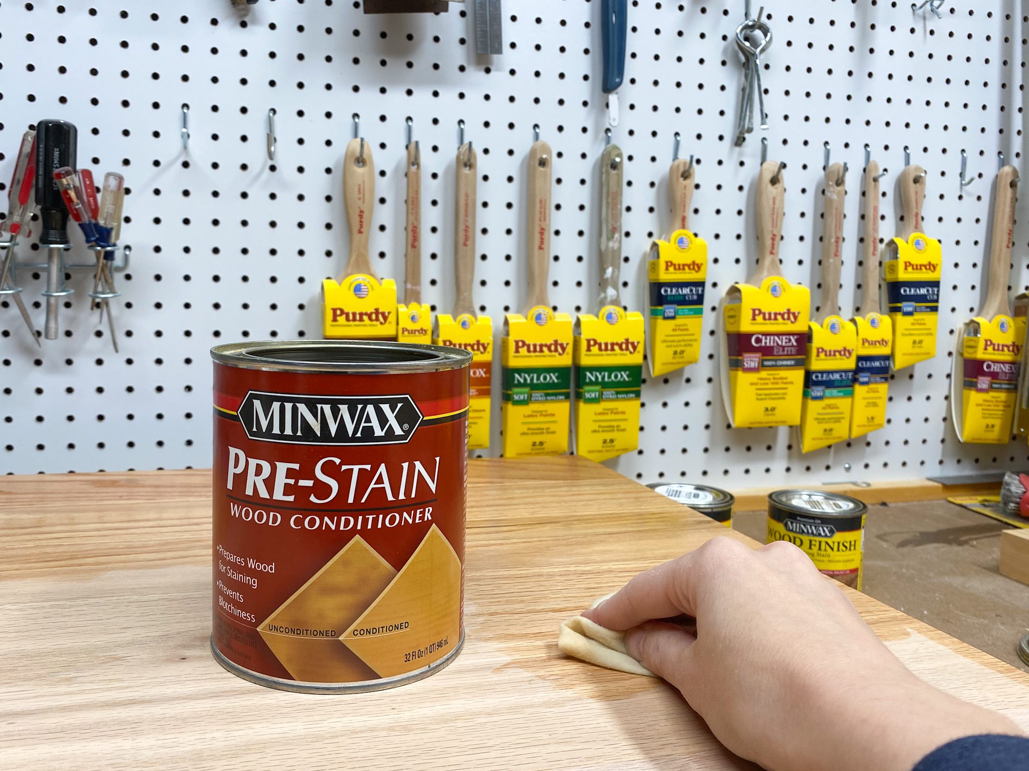 Easy Woodworking Project! How to make a beautiful stained wood end ...